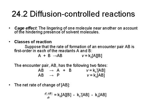 Chapter 24 Molecular Reaction Dynamics Purpose Calculation Of