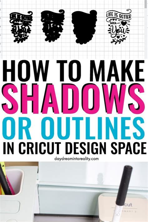 How To Use The Offset Tool In Cricut Design Space Make Outlines