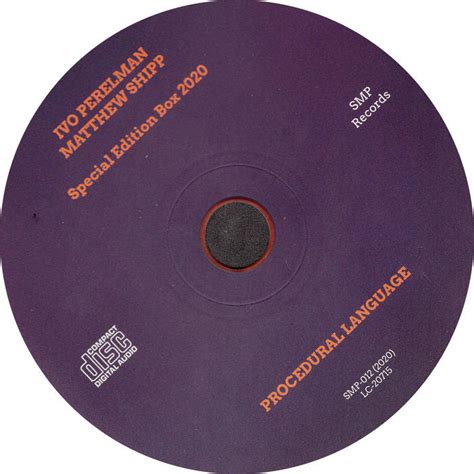 IVO PERELMAN Ivo Perelman Matthew Shipp Procedural Language Reviews