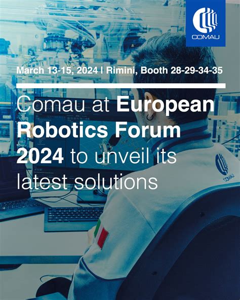 comau on linkedin software europeanroboticsforum robotics