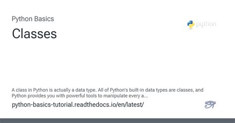 Classes Python Basics 2510