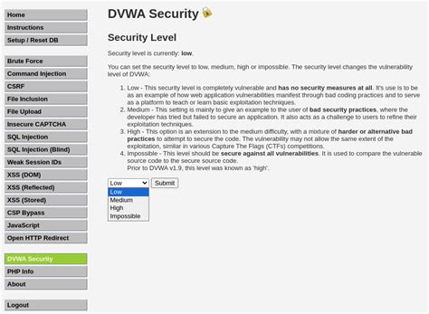 DVWA CSP Bypass Pentest Journeys