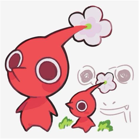 2025 的 20 个 Pikmin 点子 可愛 插畫 可爱