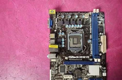 Материнская плата ASRock H61M-VS | Festima.Ru – частные объявления