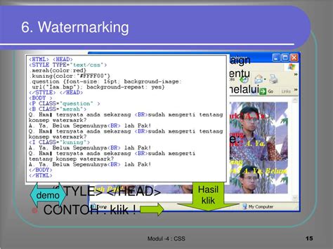 Ppt Mempelajari Dasar Dasar Css Inheritance Class Positioning Dan