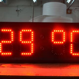 Inch LED Temperature Display Supplier Factory Manufacturer YU HONG