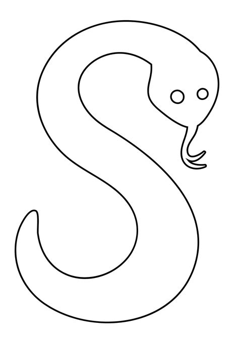 Serpiente Dibujos Para Imprimir Y Colorear Gratis Kokoprint Com