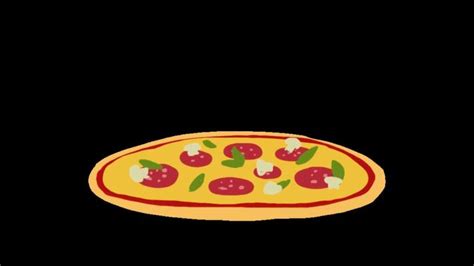 Pizza Animation Stock Video Footage For Free Download