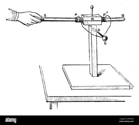 Electrical Spark Generator Stock Photo Alamy