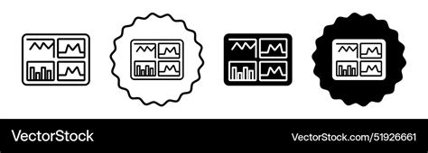 Admin Panel Icon Symbol Set Collection Royalty Free Vector