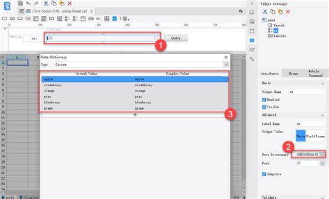 js sheet switch sheets via radio button group widgets finereport help