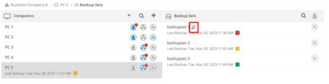 3 Manage Your Backup Sets