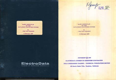 The Burroughs 205 And 220 Blog Tom Recovers The Algol 58 Compiler For