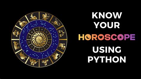 How To Know Your Horoscope Using Python