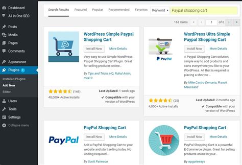 Paypal Shopping Cart Tutorial
