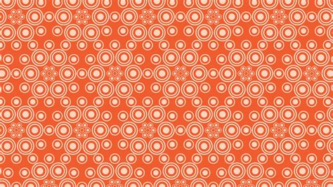 Orange Circle Background Pattern Vector Graphic
