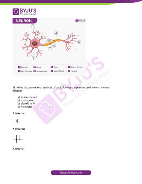 Mp Board Class 10 Science Solved Previous Year Question Papers 2019