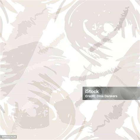 추상 브러쉬 스트로크 뿌려 놓은 것 요와 크레용 마크 배경 손으로 벡터 원활한 창의적인 패턴 모양 중립 밝은 색상에 그린 0명에 대한 스톡 벡터 아트 및 기타 이미지