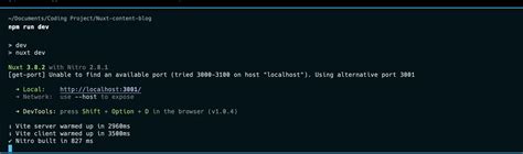 Building A Blog With Nuxt Content Part 1