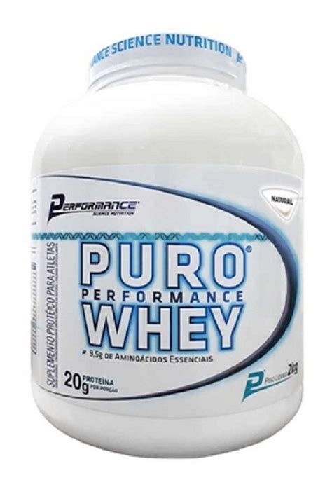 Whey Protein Concentrado Puro Torta De Limão Performance 2kg Mercado