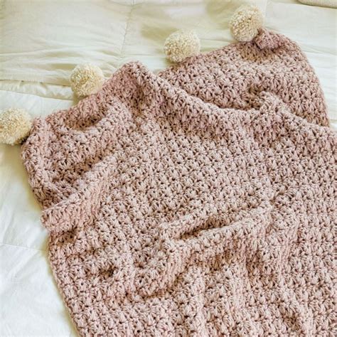 Chunky Crochet Blanket Pattern Easy Crochet Patterns