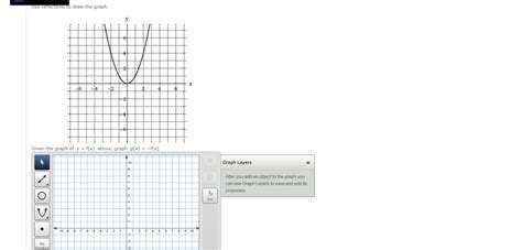solved use reflections to draw the graph y x given the