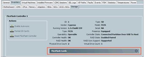 How To Reset The Flexflash Controller On Cisco Ucs B Series Servers