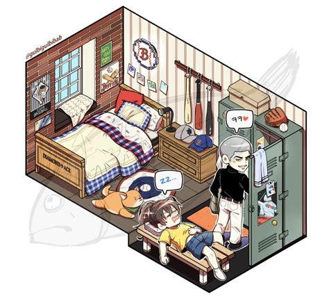 Sd캐릭터 방꾸 커미션 영광굴비덮밥 Crepe