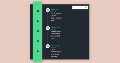 Create Responsive Vertical Timeline Using Html Css