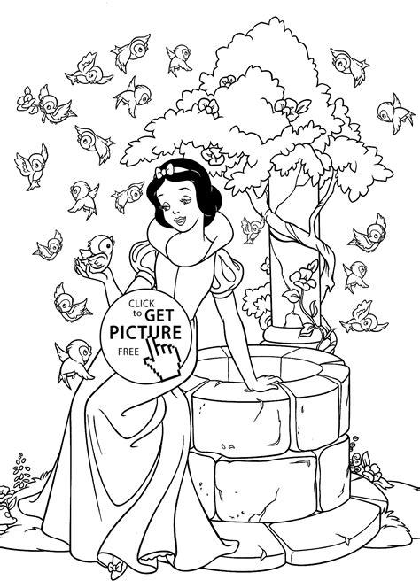 Disney Snow White Coloring Book