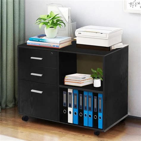 Lateral File Cabinet Wood Locking Cabinets Matttroy