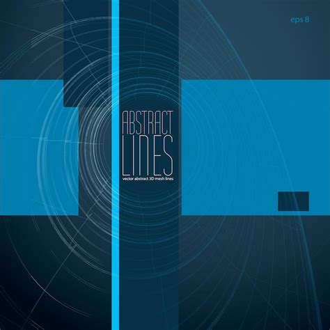 Premium Vector Modern Lines Background Vector Illustration