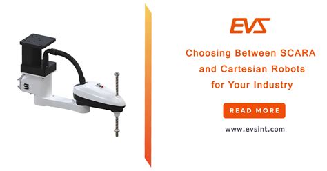 Scara Ja Descartesian Robotite Vahel Valimine Oma Valdkonna Jaoks Evs Robot