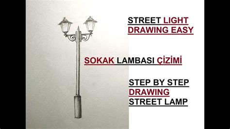 Street Lamp Post Drawing