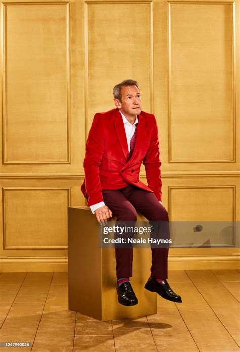 Tv Presenter And Comedian Alan Armstrong Is Photographed For The