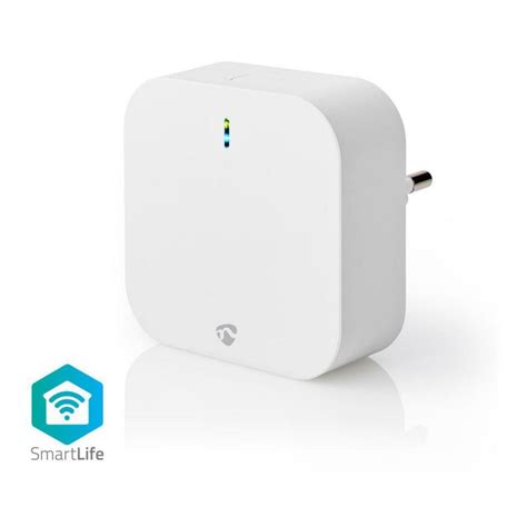 Nedis Wifizb10cwt Smart Gateway Zigbee Wi Fi Plug In Solution 230v Lampak Hu