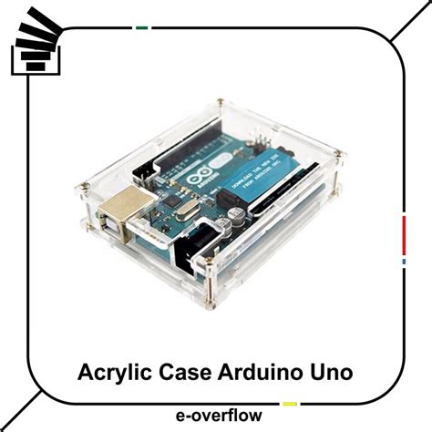 Acrylic Case Arduino Uno R3 Kotak Casing Akrilik Shopee Indonesia