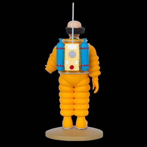 Tintin Figurine Professor Calculus Cosmonaut Destination Moon