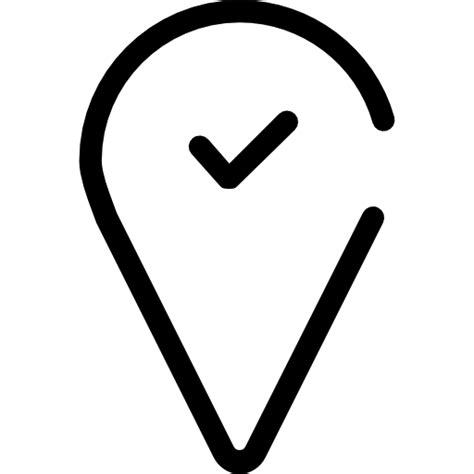 Map Point Signs Map Pointer Placeholder Interface Map Location Pin Gps Icon