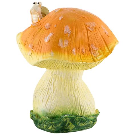 Фигурка садовая Гриб с улиткой H 29см арт Psk 169394 купить в Москве по цене 1 552 руб в