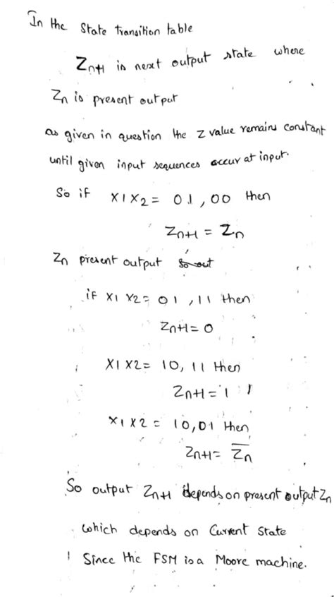 [solved] a sequential circuit has two inputs x1 x2 and one output z course hero