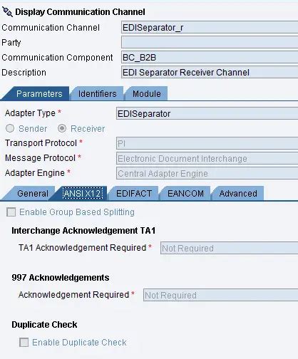 bulk edi splitter using edi separator adapter b2b integration cockpit