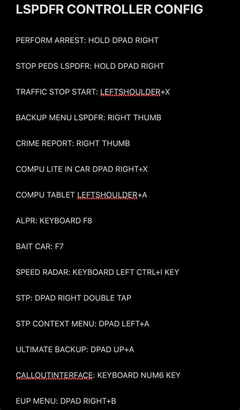 Controller Setup For Lspdfr R Lspdfr