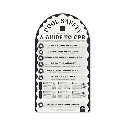 Monumental Pool Safety Cpr Sign Elegant And Compliant Holidae Haus