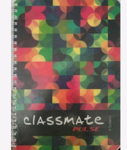 80 Pages Light Weight White Margin A4 Size Classmate Spiral Notebook At