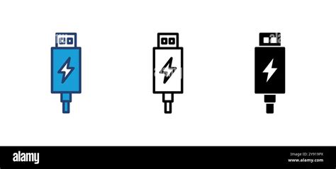 Usb Icon Vector Flash Disk Icon Vector Stock Vector Image And Art Alamy