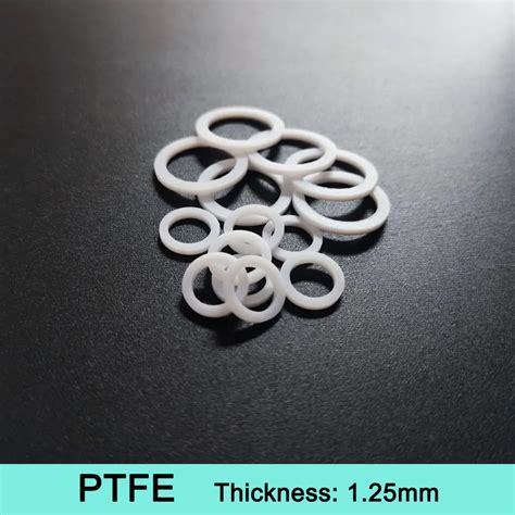 Ptfe 가스켓 플랫 와셔 두께 125mm Id 3mm ~ 150mm 플랜지 Id Od Cs용 고온 및 저온 부식 방지 노화 방지 Aliexpress