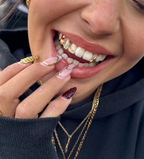 Pin By Zara Sai On Nails In 2025 Grills Teeth Xoxo Jewelry Teeth