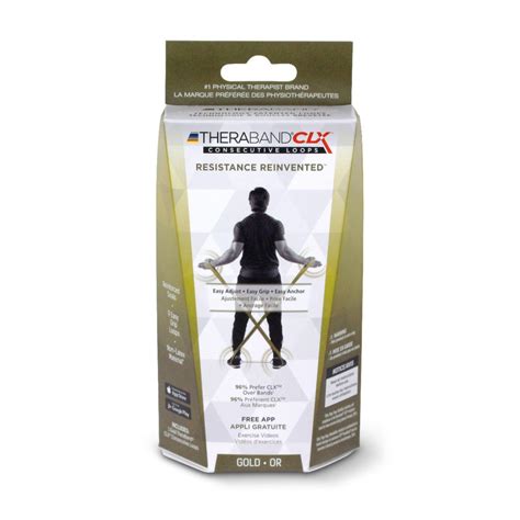 Theraband Clx Resistance Band With Consecutive Loops Lierreca