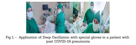 Visible Effect Of Deep Oscillations In The Lung Field Followed By